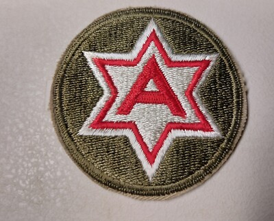 Original WW2 Era US Military 6TH Army Group Ssi European Campaign ...