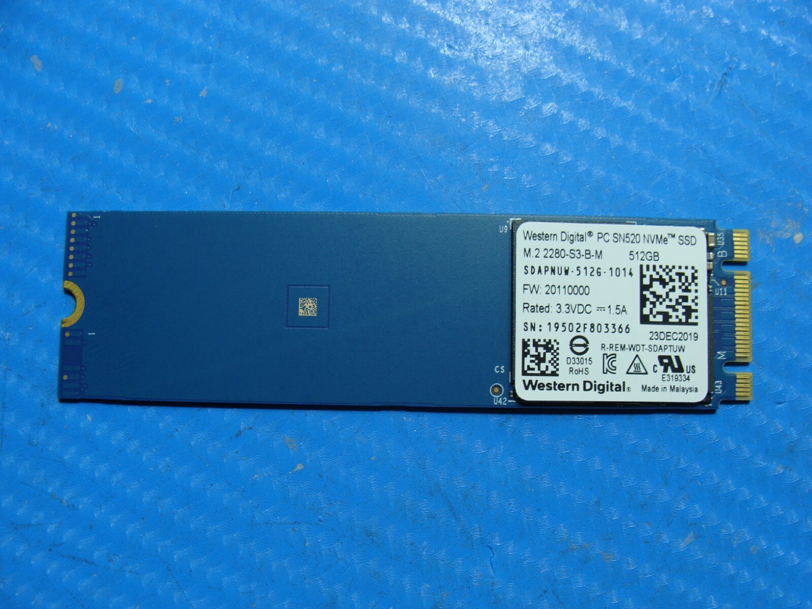 Acer Aspire C27-962 WD NVMe M.2 512Gb SSD Solid State Drive SDAPNUW-512G-1014 | eBay