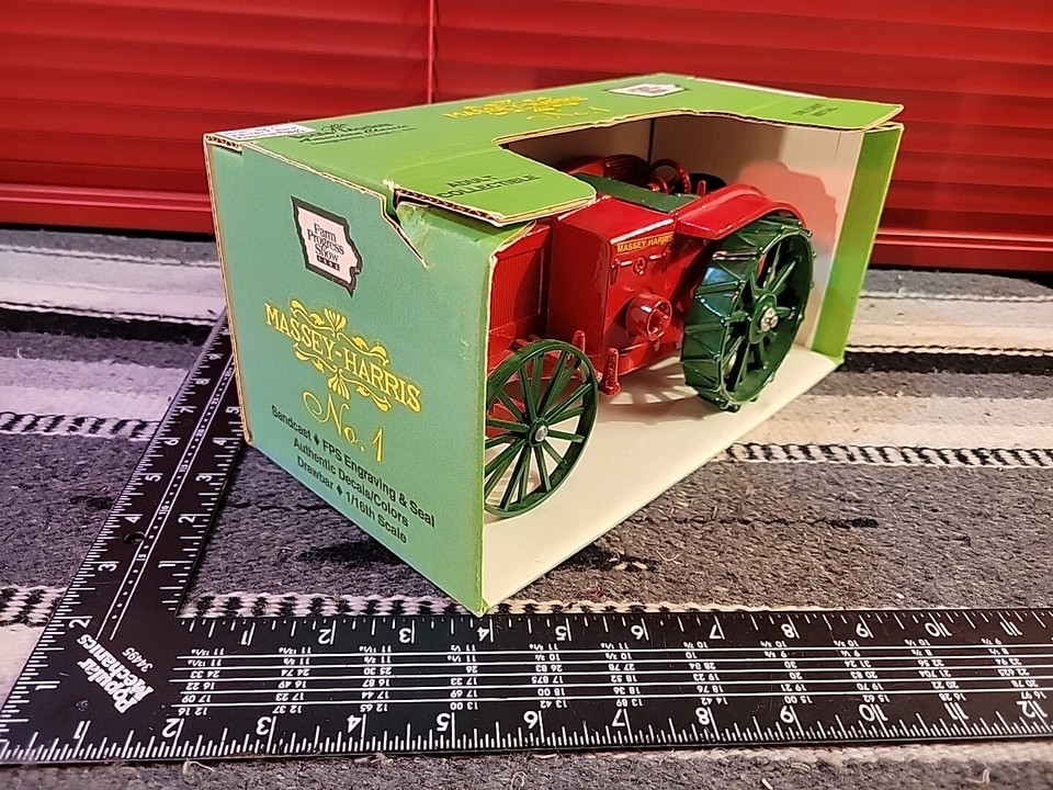 Massey Harris No.1 1/16 Diecast Tractor Replica Collectible By Scale ...