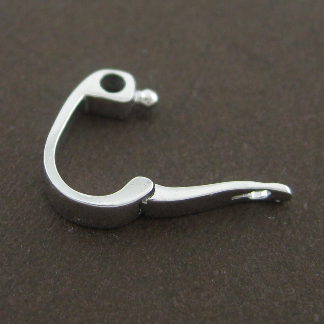 Genuine 9CT Solid White Gold Enhancer & Bail 10mm | eBay Australia