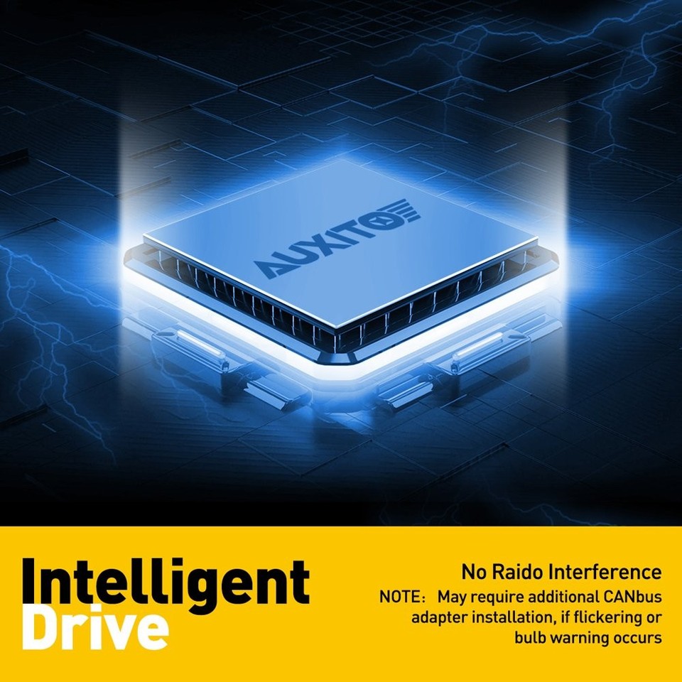 H7 LED Headlights Bulbs 10000K High Low Beams Kit Combo Super White ...