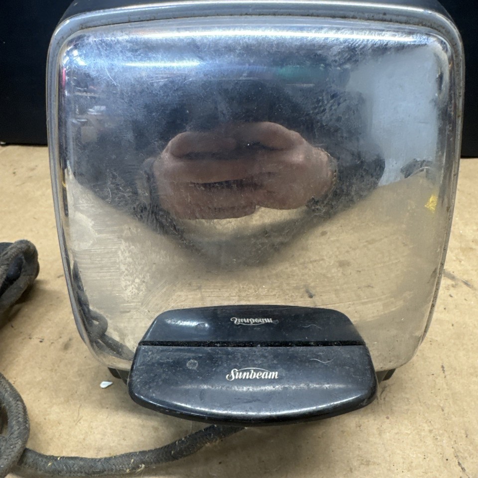 VTG Sunbeam Model T-20 Radiant Control Chrome Toaster Art Deco 1950's ...