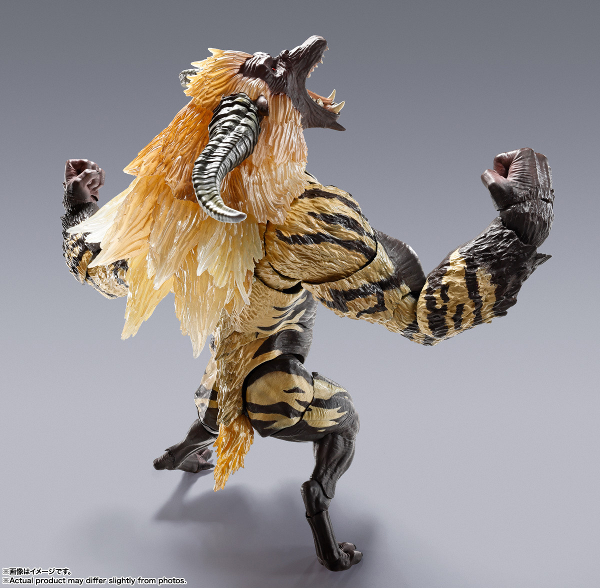 Monster Hunter S.H.MonsterArts Enraged Rajang Figure USA SELLER