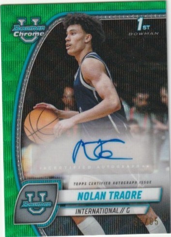 2024-25 Bowman University Chrome - Chrome Prospect Autographs Nolan ...