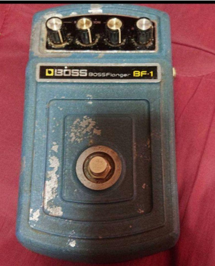 BOSS BF-1 Flanger Guitar Effects Pedal MIJ Working [Good] | eBay