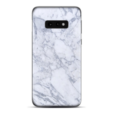 Skins Decal wrap for Samsung Galaxy S10e - Grey White Standard Marble ...