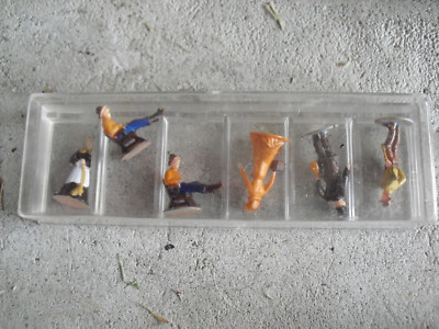 HO Scale Lot of 6 Painted People Figures in Box | eBay