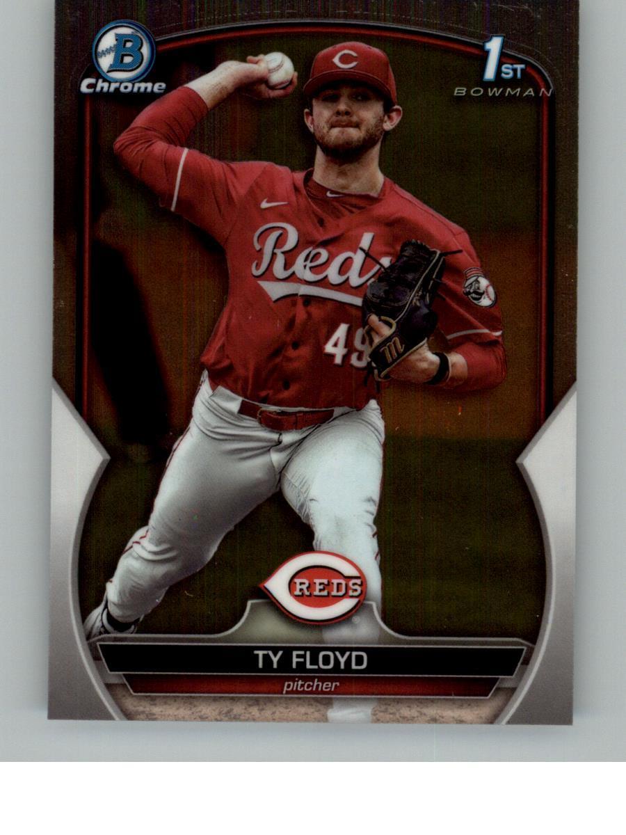 2023 Bowman Draft Ty Floyd BDC-155 Chrome Cincinnati Reds | eBay