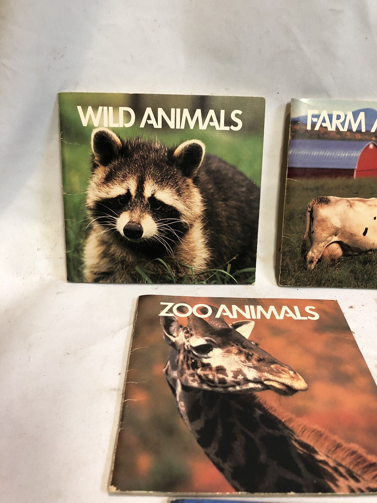 Lot 7 Vintage 1984 Price Stern Sloan Animal Books Booklets Farm Zoo ...