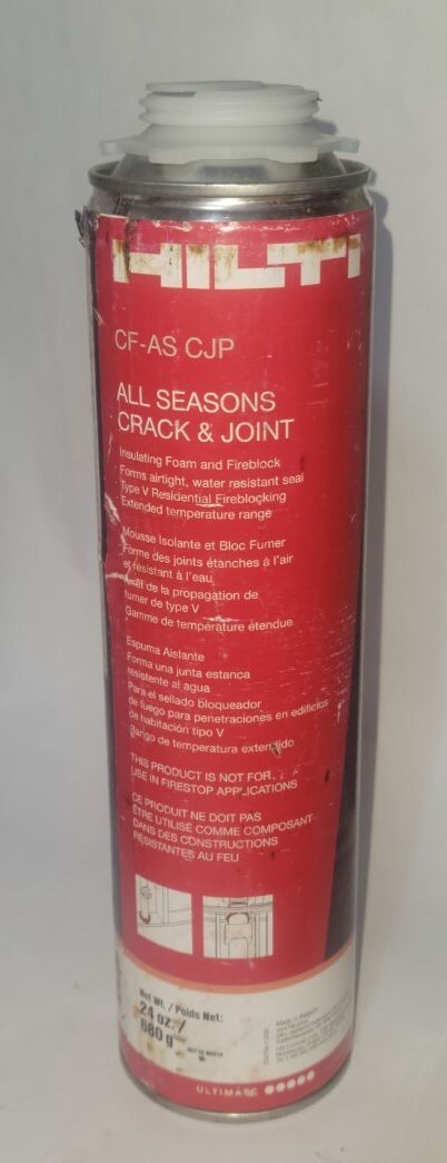 HILTI CF-AS CJP - All-Season Fireblock Foam- Exp 5/2024 | eBay
