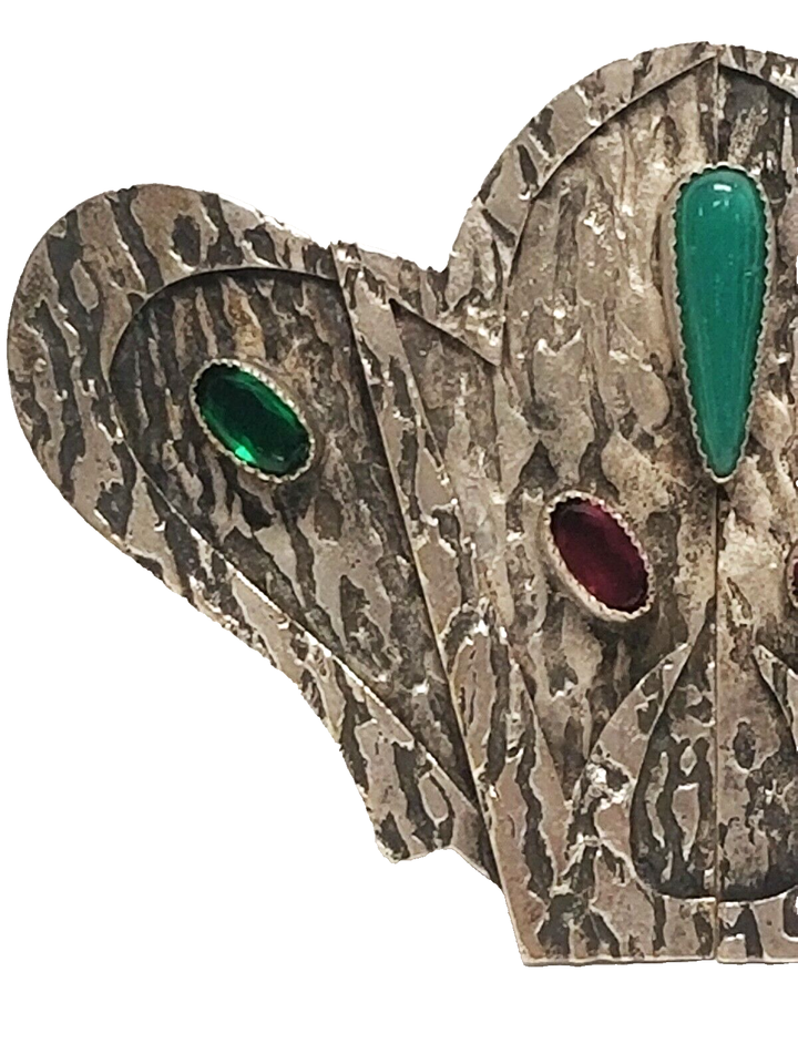 Antique Bezel Set Jeweled Arts & Crafts / Aesthetic Movement Belt ...