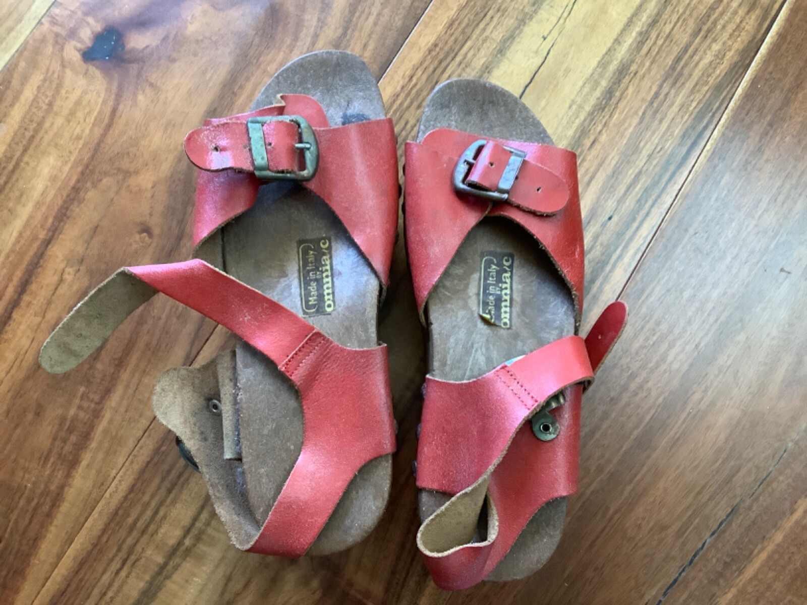 Omnia’C Red Pop Out Convertible Sandal Skate Made in … - Gem