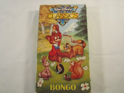 VHS Tape 1989 Walt Disney Mini Classics BONGO [10B4] | eBay