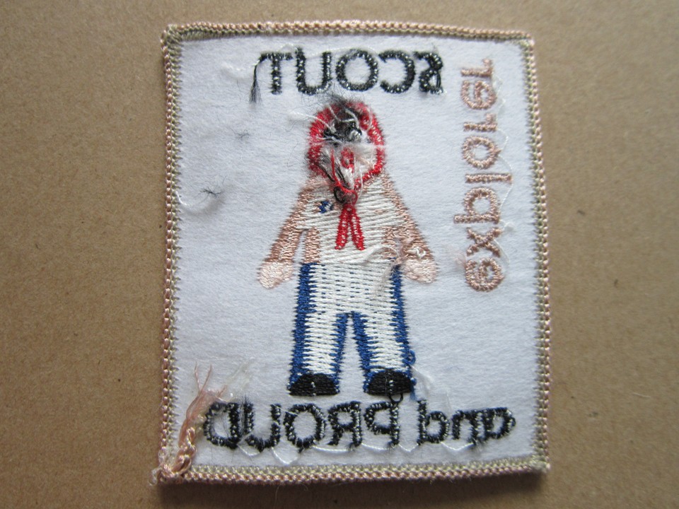 Explorer Scout And Proud Cloth Patch Badge Boy Scouts Scouting L3K D | eBay