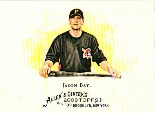 2008 TOPPS ALLEN & GINTER JASON BAY BASEBALL CARD #303 | eBay