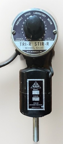 Homogenizer Mixer TRI-R STIR-R S63C 500-12000 RPM Free Shipping | eBay