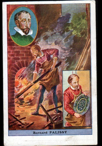 CLERMONT-FERRAND (63) Bernard PALISSY Créateur de la CERAMIQUE "Pub ...