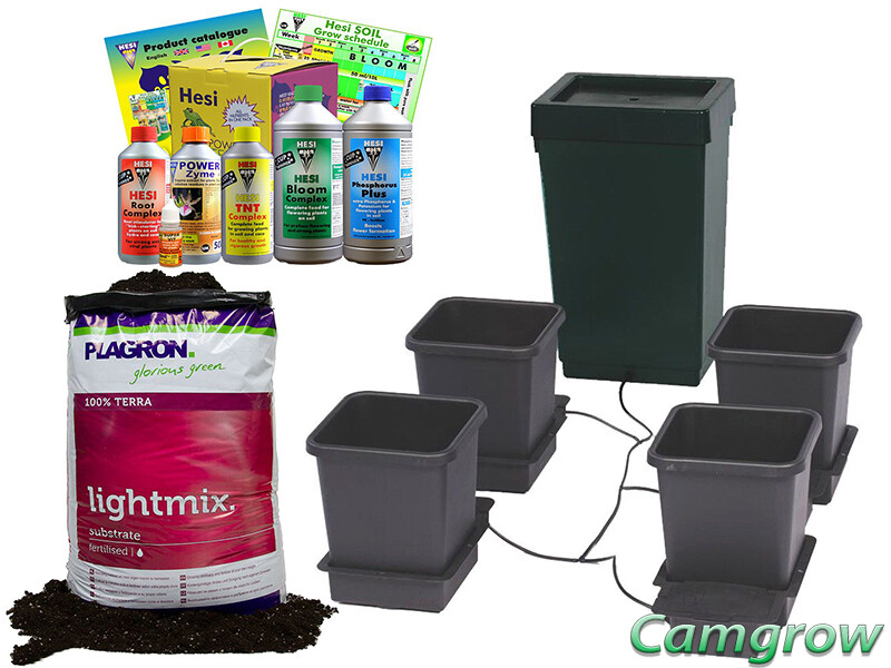 Autopot 4 Pot Grow System Kits With Growing Media & Fertilisers ...