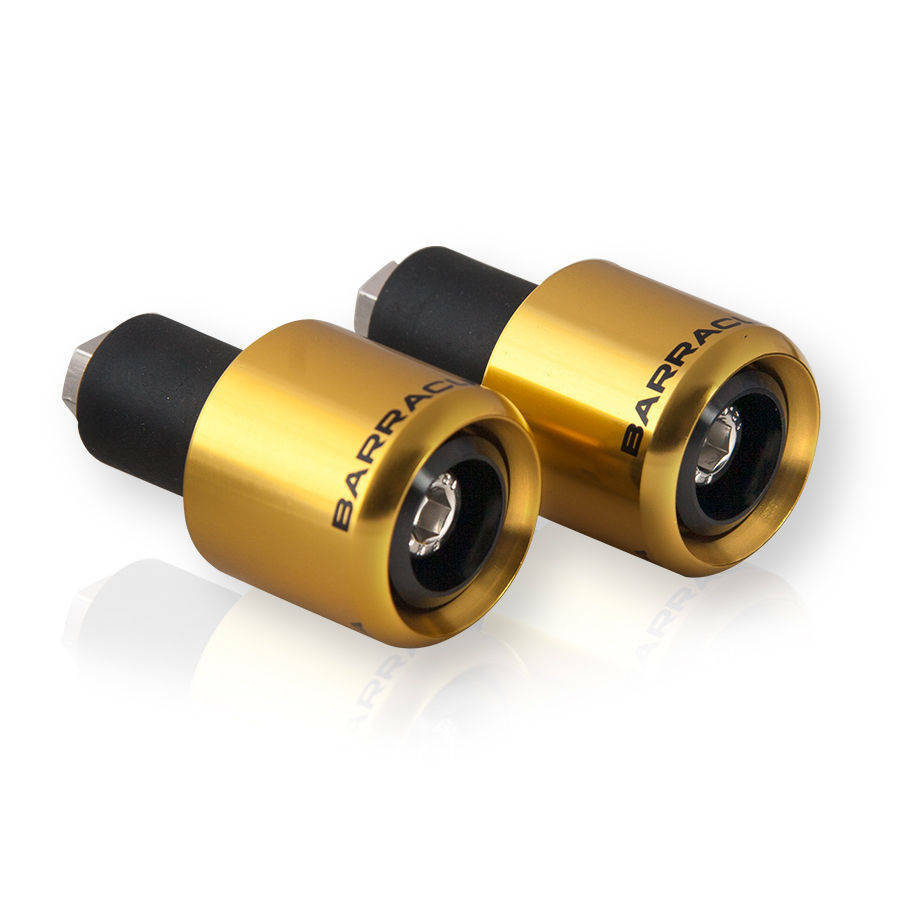 Triumph Speed Triple Barracuda Handlebar Racing Grips Black + Gold Bar ...