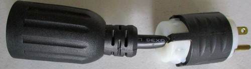 5-15 Male Edison to female L6-20 connector adapter | eBay