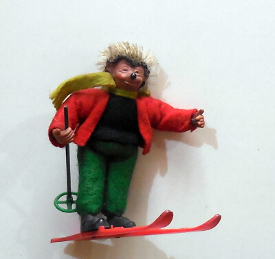 VINTAGE TOY DOLL MECKI SKI SKIER ORIGINAL STEIFF GERMANY 1960s | eBay