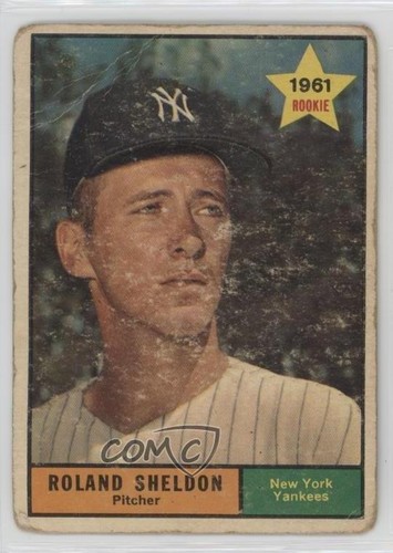1961 Topps High # Rollie Sheldon Roland Sheldon #541 Rookie RC | eBay