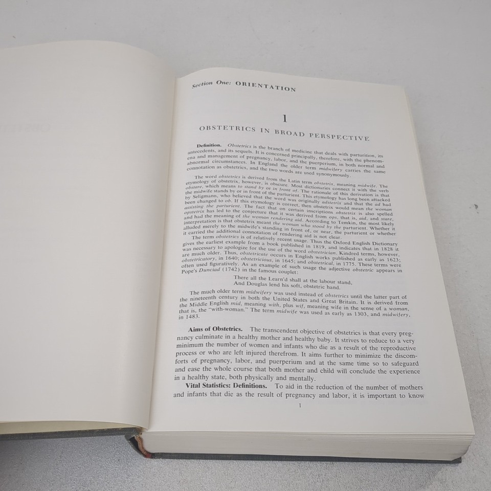 Williams Obstetrics Thirteenth 13th Edition Nicholson Eastman Louis ...