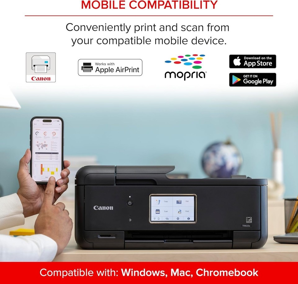 Canon PIXMA TR8620a Wireless Home Office All in One Printer - Brand New ...