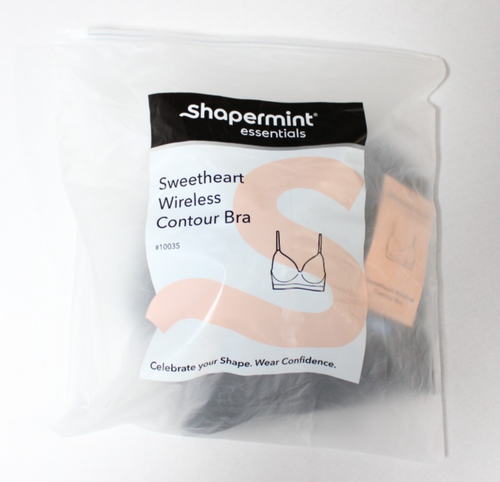 Shapermint Essentials Sweetheart Wireless Contour Bra Assorted Colors ...