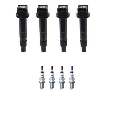 Denso 4 Ignition Coil 4 NGK Iridium IX Spark Plugs Kit For xB 2.4 L4 ...