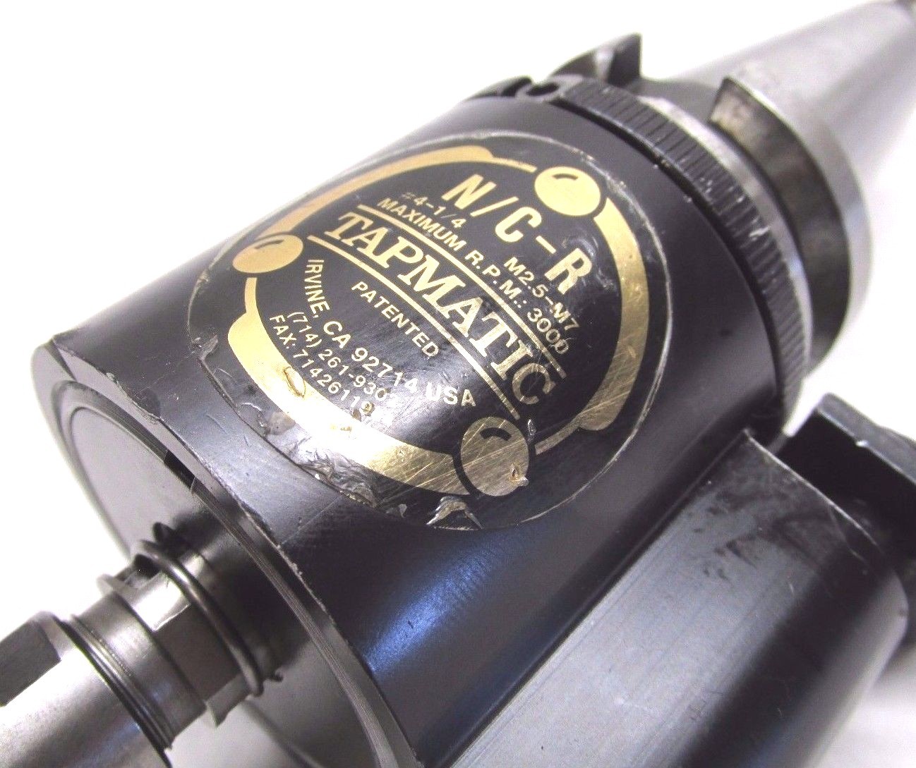 TAPMATIC #4 to 1/4" (M2.5-M7) CNC TAPPING HEAD ATTACHMENT w/ BT35 SHANK ...