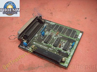 Fujitsu DX2100 DX2200 M3349A Parallel Interface Brd D16B-9553-0501/03 ...