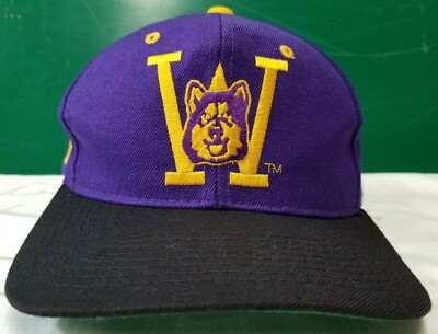 Washington Huskies snapback cap hat New Era KMG Pro Model NCAA vintage ...