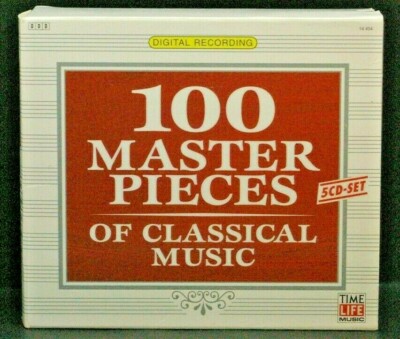 The Top 100 Masterpieces of Classical Music, Vol. 6-10 (CD, Nov-1995, 5 ...