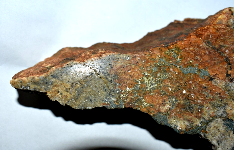 Gold Silver Ore 1800s North Carolina Ore Knob Copper Mine Cut Slab | eBay