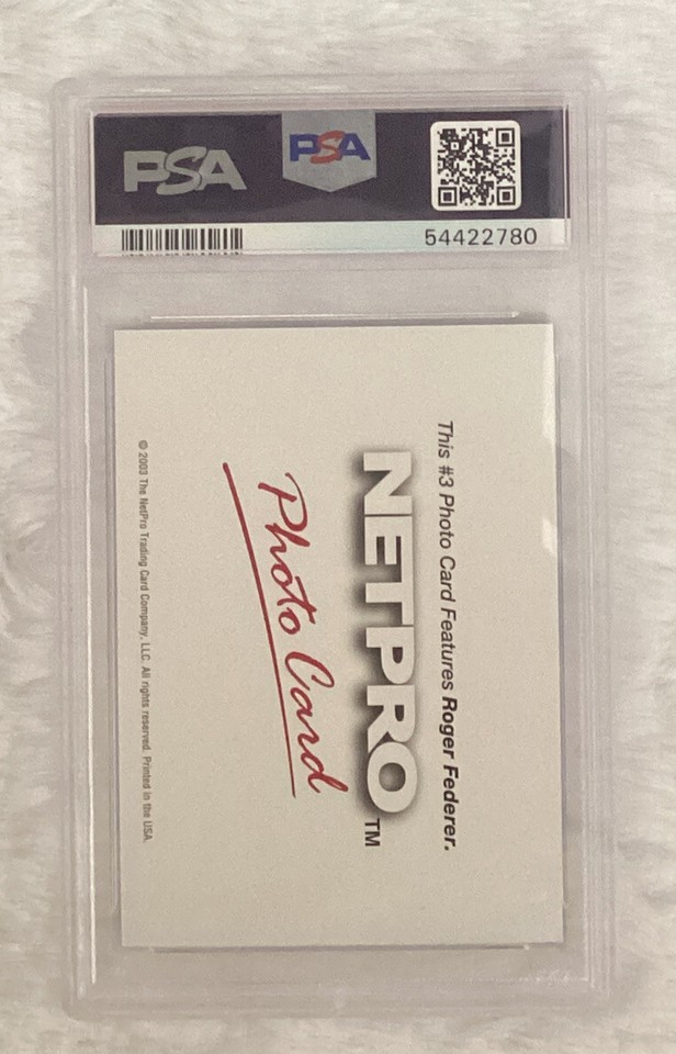 2003 Netpro Roger Feder Photo Card PSA 10 | eBay