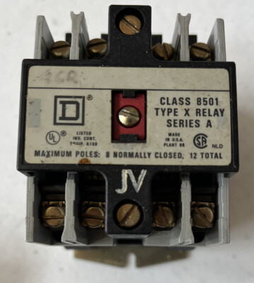 Relays - Square D Class 8501 Type