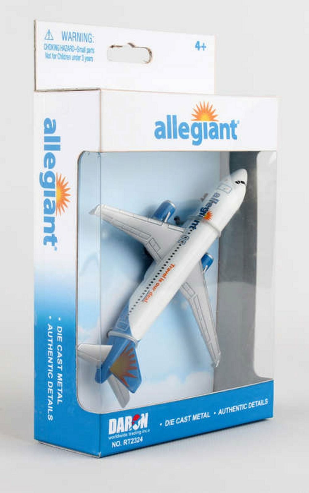Allegiant Airlines Single Plane - Daron RT2324 - Diecast Model Airplane ...