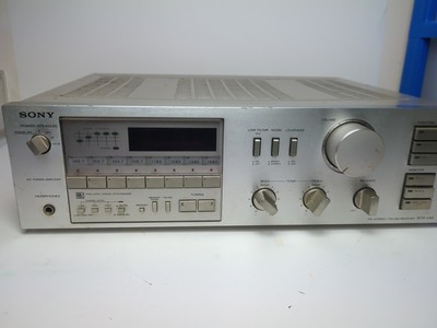 SONY STR-V45 VINTAGE AM/FM STEREO RECEIVER - TESTED | eBay