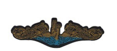 4" NAVY SUBMARINE OFFICER DOLPHINS EMBROIDERED PATCH | eBay