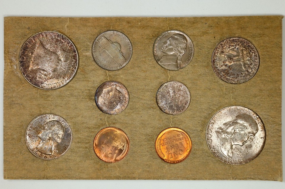 1956 Mint Set in Gem Uncirculated Condition in Original Mint Packaging ...