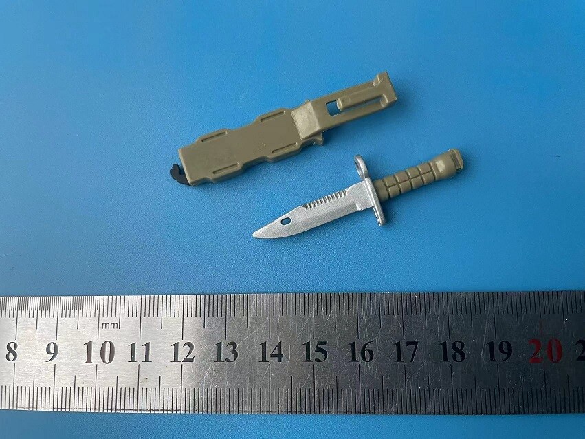 Zqn 1/6 Ratio Sodier Accessories Knife Plastic Dagger for 12 ...