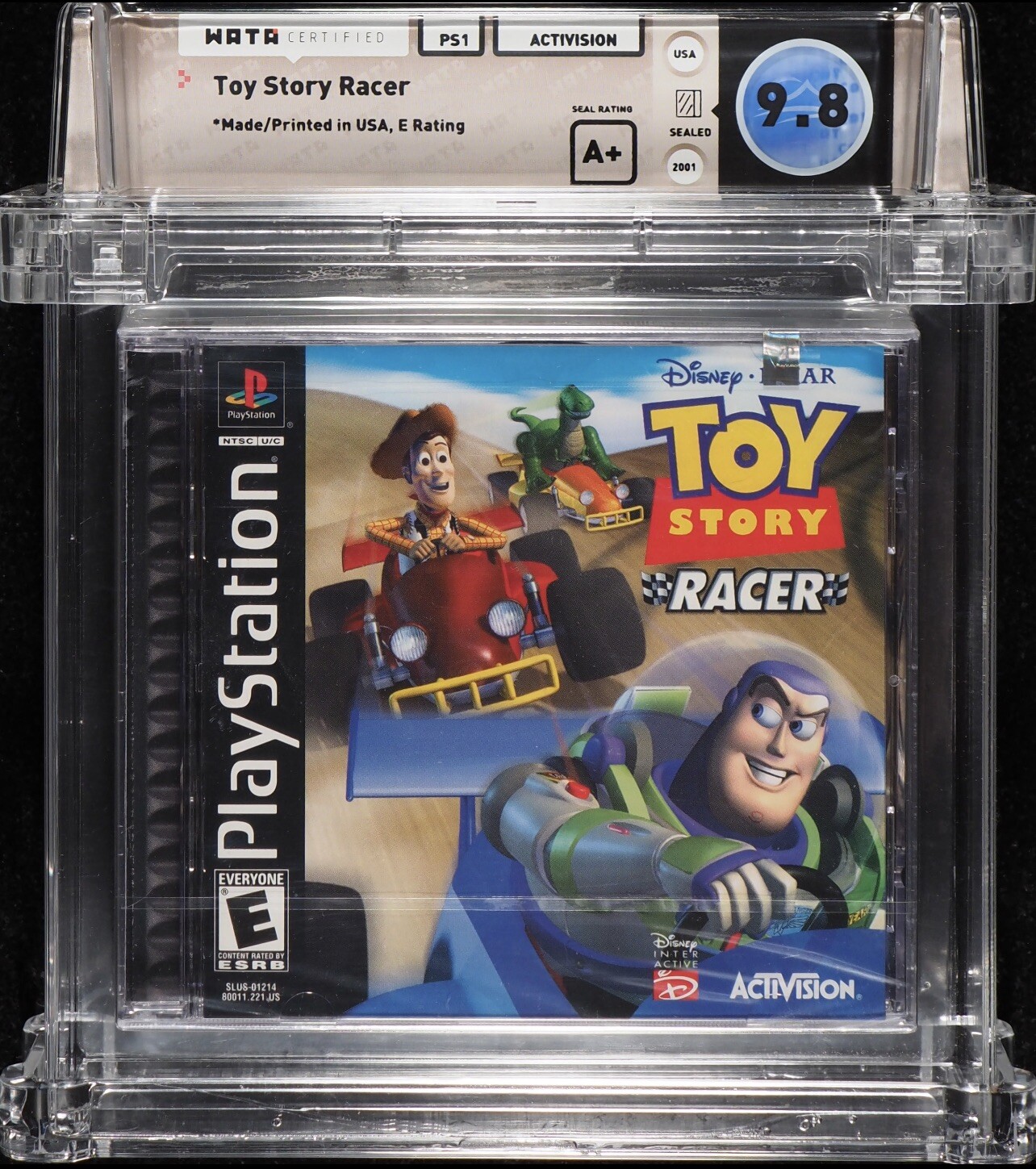 2001 Sony Playstation Toy Story Racer (USA) Sealed – WATA 9.8/A+ 🕹 POP ...