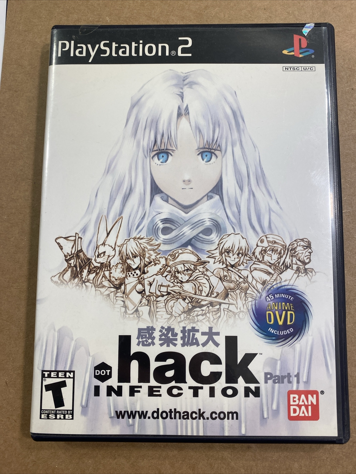 DOT .hack Infection Part 1 PlayStation 2 PS2 - CIB Manual ...
