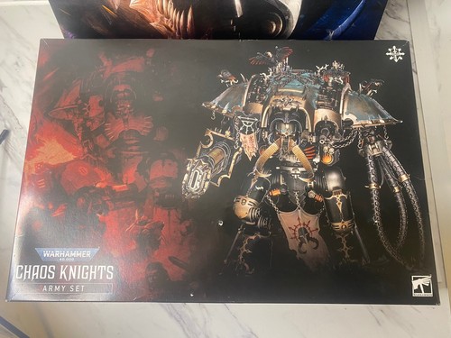 Chaos Knights Army Box Warhammer 40K Games Workshop New In Box ...