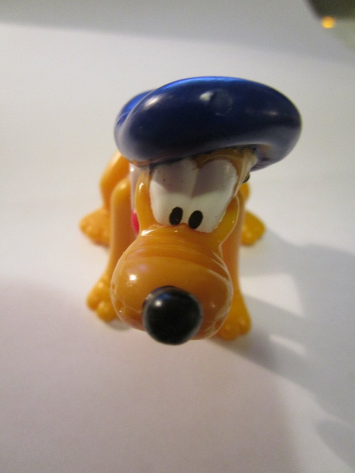 Disney Pluto Dog Jointed Hard Plastic Vinyl Figure Toy Bendable | eBay