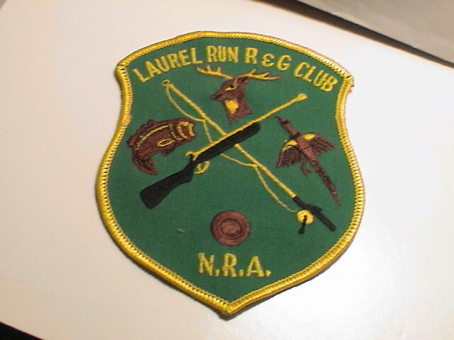 LAUREL RUN PENNSYLVANIA ROD GUN NRA CLUB SPORTSMENS HUNTING FISHING ...