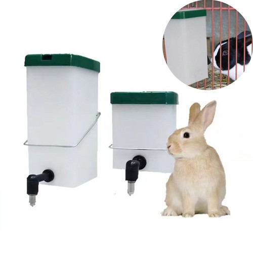 Plastic Automatic Drinker Cage Waterer Water Feeder New Rabbit Drinker ...