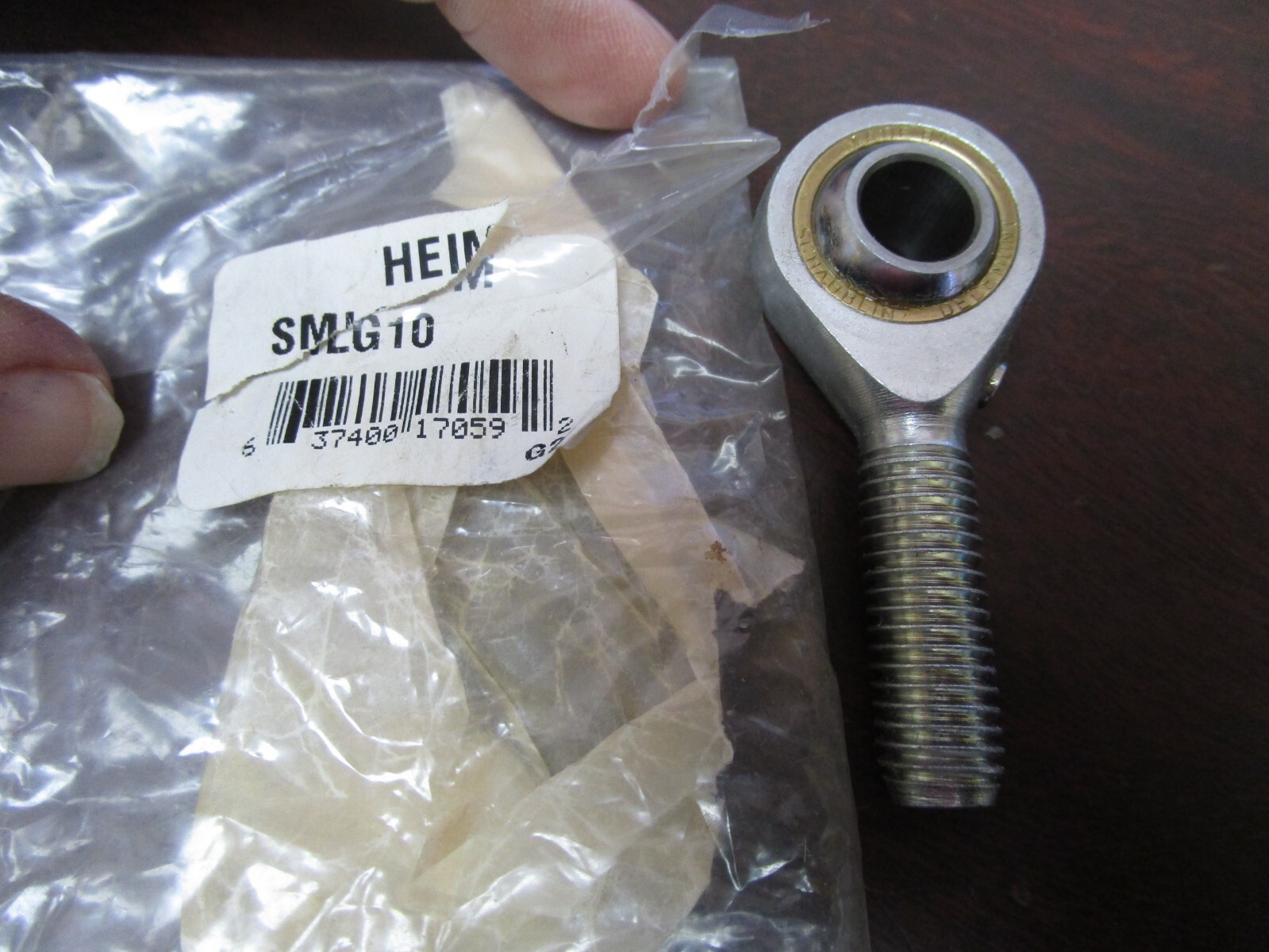 NEW UNIBAL SMLG10 MALE ROD END BEARING 10mm ID M10-1.5 LEFT HAND ...