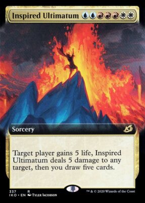Inspired Ultimatum MTG Ikoria Rare NM Extended Art x1 - Magic Card | eBay